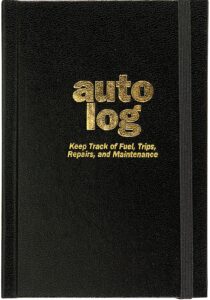 auto log book (mileage, maintenance, and expense tracker)