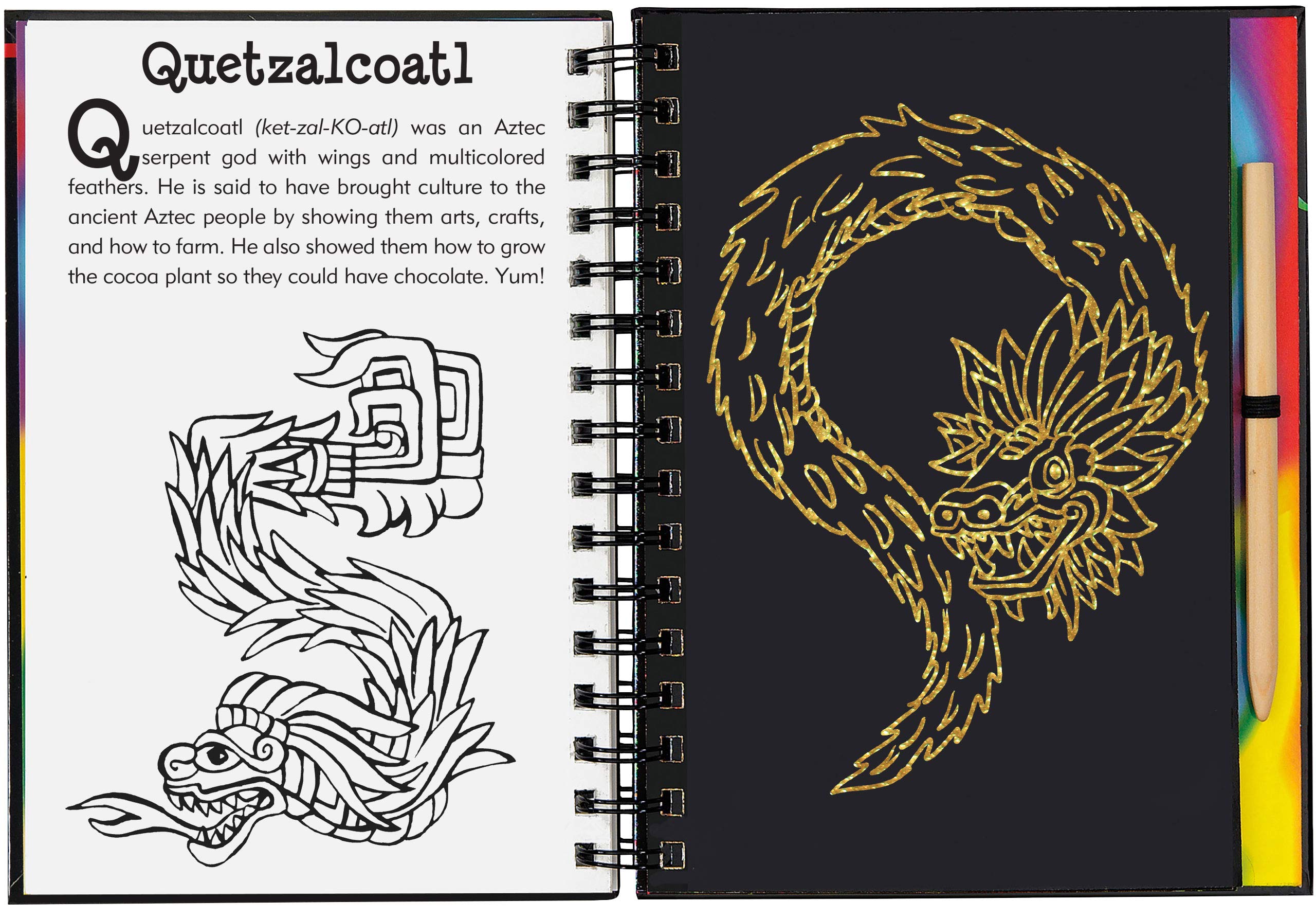 Scratch & Sketch Dragons & Mythical Creatures (Trace Along)