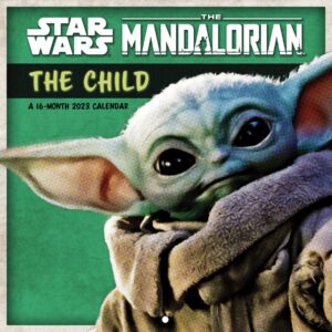 2023 star wars: the mandalorian - the child wall calendar