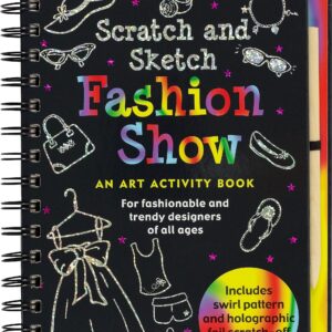 Scratch & Sketch Fashion Show (Trace Along)