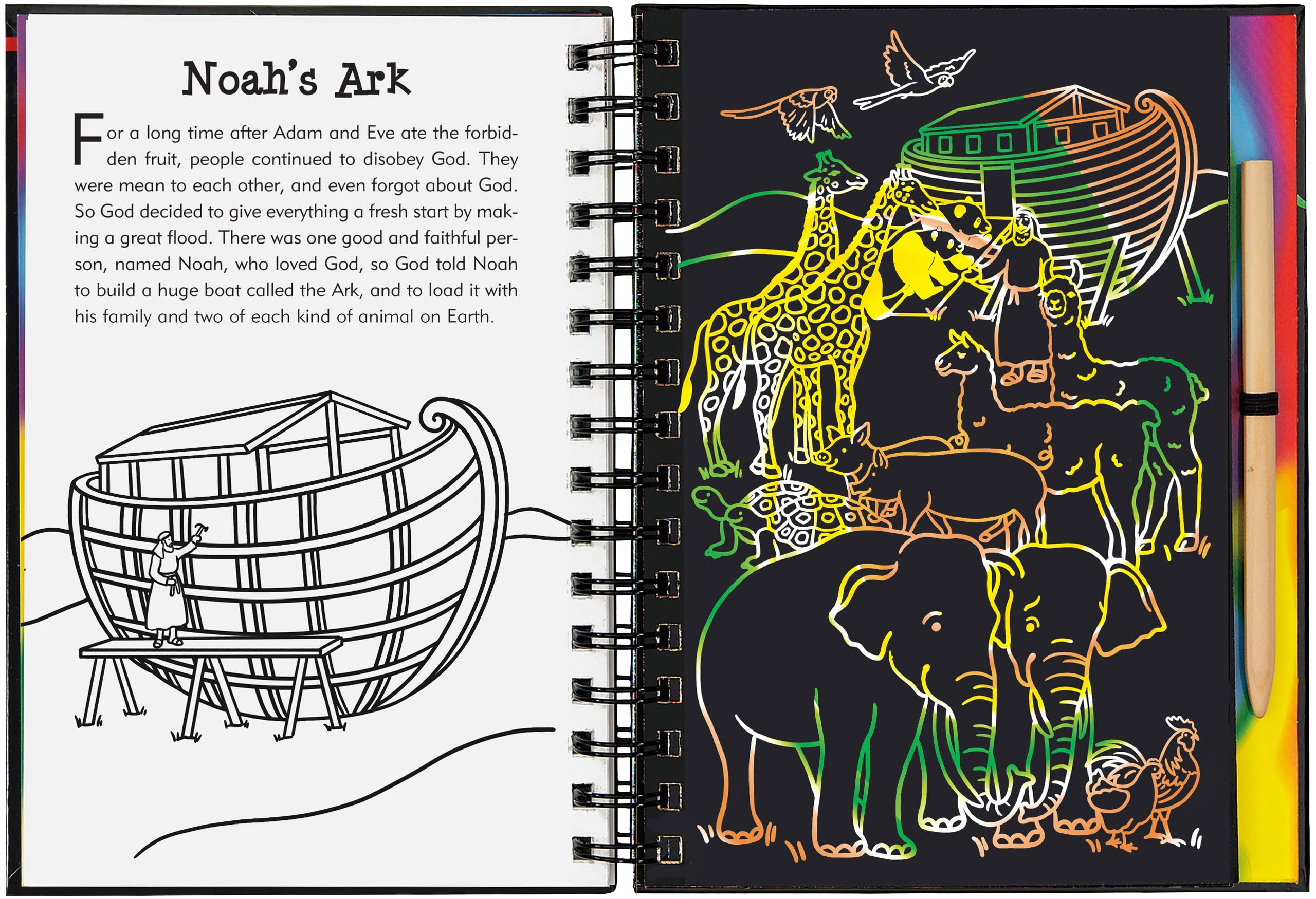 Scratch & Sketch Bible Stories (Trace Along) (Scratch and Sketch Trace-along)