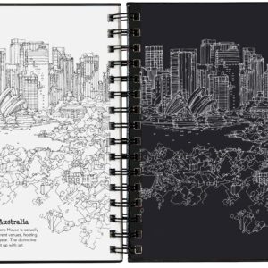 Scratch & Sketch Extreme Cities (Trace Along)