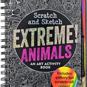 Scratch & Sketch Extreme Animals (Trace Along)