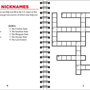 Brain Games - 10 Minute: Large Print Crossword Puzzles (Volume 1)