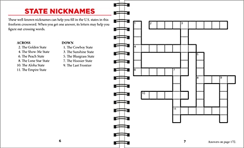 Brain Games - 10 Minute: Large Print Crossword Puzzles (Volume 1)