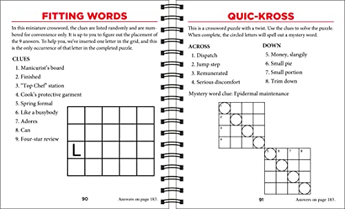 Brain Games - 10 Minute: Large Print Crossword Puzzles (Volume 1)