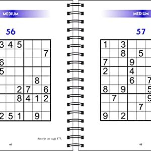 Brain Games - 2 Books in 1 - Sudoku (Large Print)