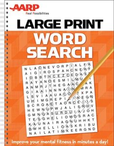 aarp large print word search