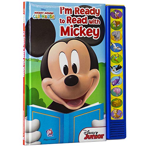 Disney Mickey Mouse Clubhouse - I'm Ready to Read With Mickey Sound Book - Play-a-Sound - PI Kids