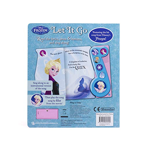 Disney Frozen - Let It Go Little Music Note Sound Book - PI Kids