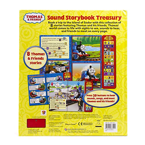 Thomas & Friends - Sound Storybook Treasury - Play-a-Sound - PI Kids