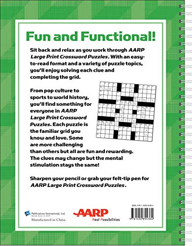 AARP Large Print Crossword Puzzles