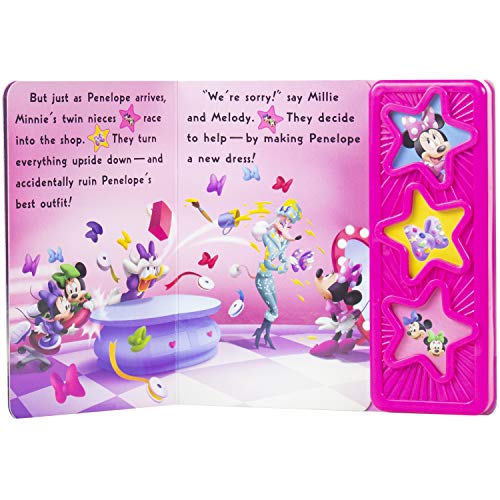 Disney - Minnie's Big Day 3-Button Star Sound Book - Play-a-Sound - PI Kids