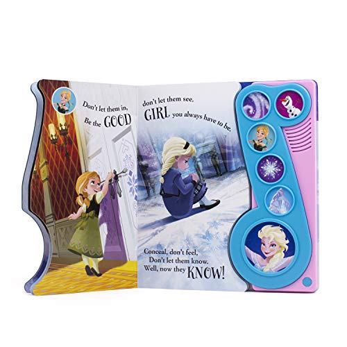 Disney Frozen - Let It Go Little Music Note Sound Book - PI Kids