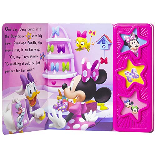 Disney - Minnie's Big Day 3-Button Star Sound Book - Play-a-Sound - PI Kids