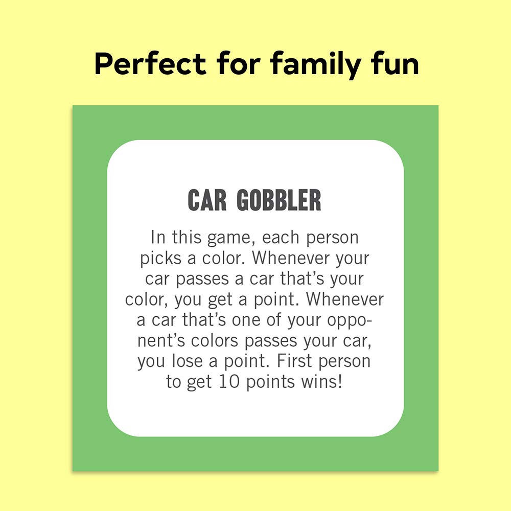 Chronicle Books On-The-Go Amusements: 50 Cool Things to Do in The Car: (Screen-Free Boredom Busters for Summer Travel, Activity Ideas for Family Road Trips)