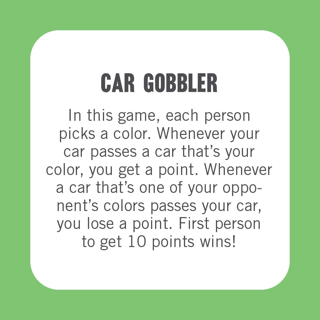 Chronicle Books On-The-Go Amusements: 50 Cool Things to Do in The Car: (Screen-Free Boredom Busters for Summer Travel, Activity Ideas for Family Road Trips)