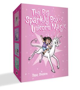 the big sparkly box of unicorn magic: phoebe and her unicorn box set volume 1-4