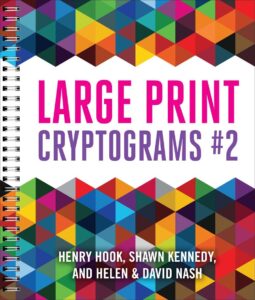 large print cryptograms #2