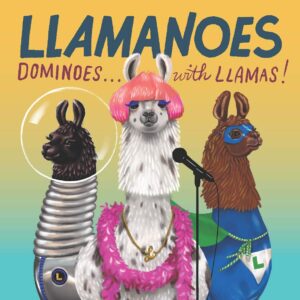 llamanoes (board games for children, dominoes game, llama game)