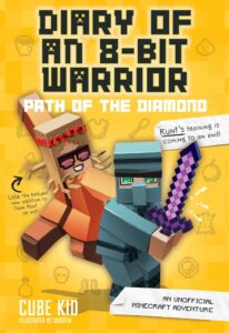 diary of an 8-bit warrior: path of the diamond: an unofficial minecraft adventure (volume 4)