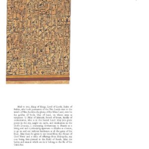 The Egyptian Book of the Dead: The Book of Going Forth by DayThe Complete Papyrus of Ani Featuring Integrated Text and Full-Color Images