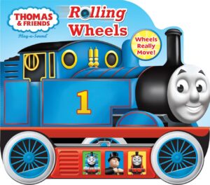 thomas & friends - rolling wheels sound book - pi kids