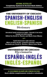 the university of chicago spanish-english dictionary, 6th edition