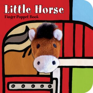 little horse: finger puppet book: (finger puppet book for toddlers and babies, baby books for first year, animal finger puppets) (little finger puppet board books)