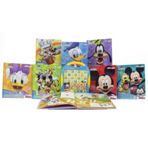 Disney Mickey Mouse Clubhouse - My First Smart Pad Electronic Activity Pad and 8-Book Library - PI Kids