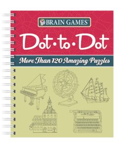 brain games - dot-to-dot: more than 120 amazing puzzles