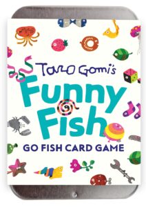 chronicle books taro gomi's funny fish go fish card game for kids