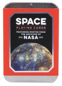 space playing cards: featuring photos from the archives of nasa (premium playing cards, cool poker cards, nasa gifts),0 - 99 years