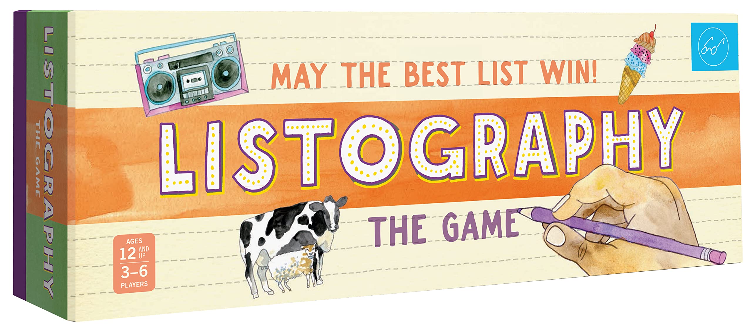 Listography: The Game: May The Best List Win! (Board Games, Games for Adults, Adult Board Games)