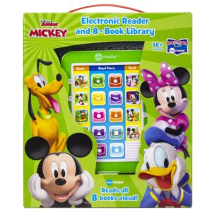 disney mickey mouse - me reader electronic reader and 8 sound book library - pi kids