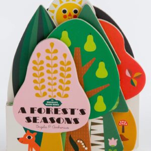 Bookscape Board Books: A Forest's Seasons: (Colorful Children?s Shaped Board Book, Forest Landscape Toddler Book)