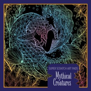 super scratch art pads: mythical creatures