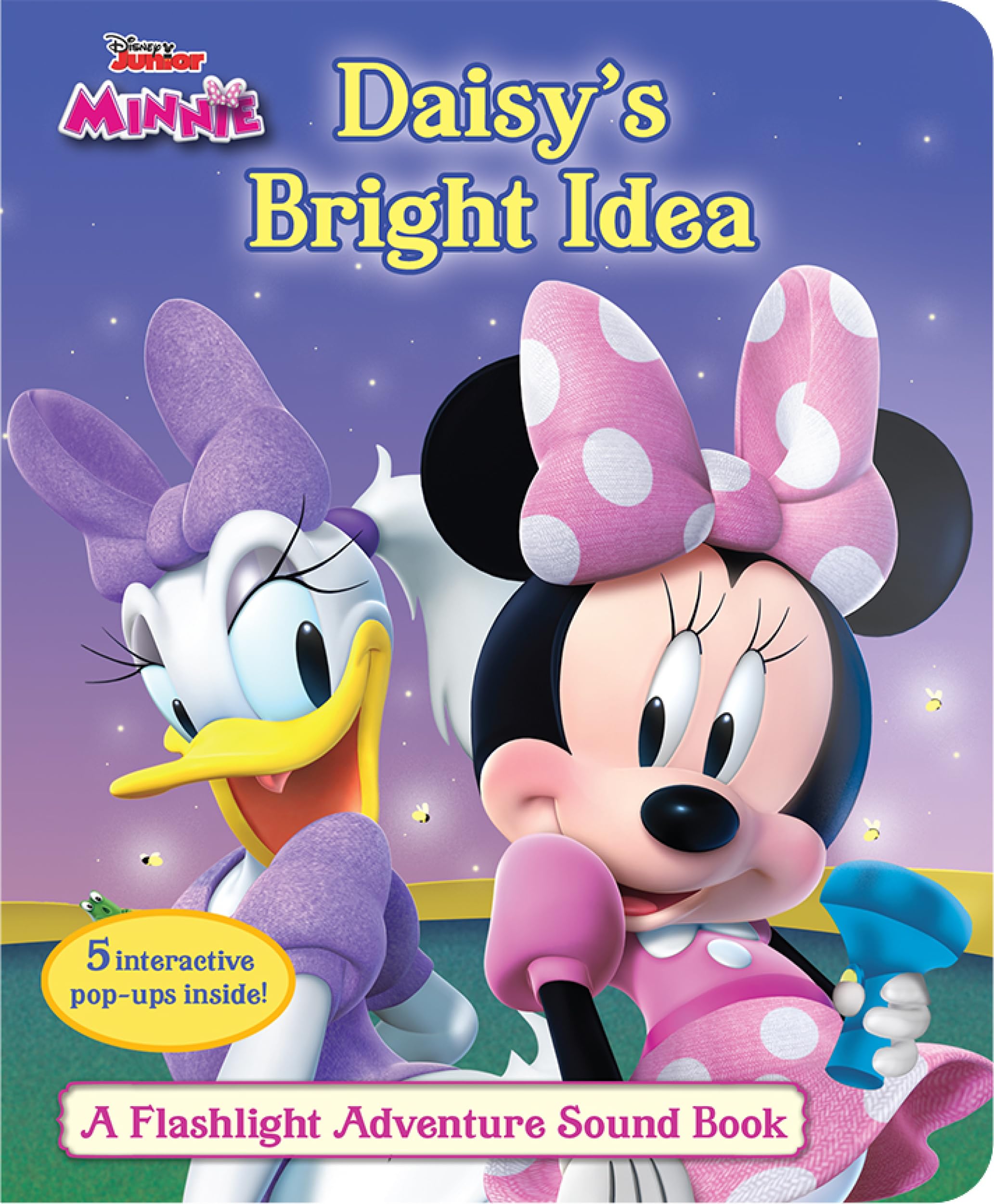 Disney Minnie Mouse - Best Friends Pop-Up Sound Board Book and Sound Flashlight Toy - PI Kids (Play-A-Sound)