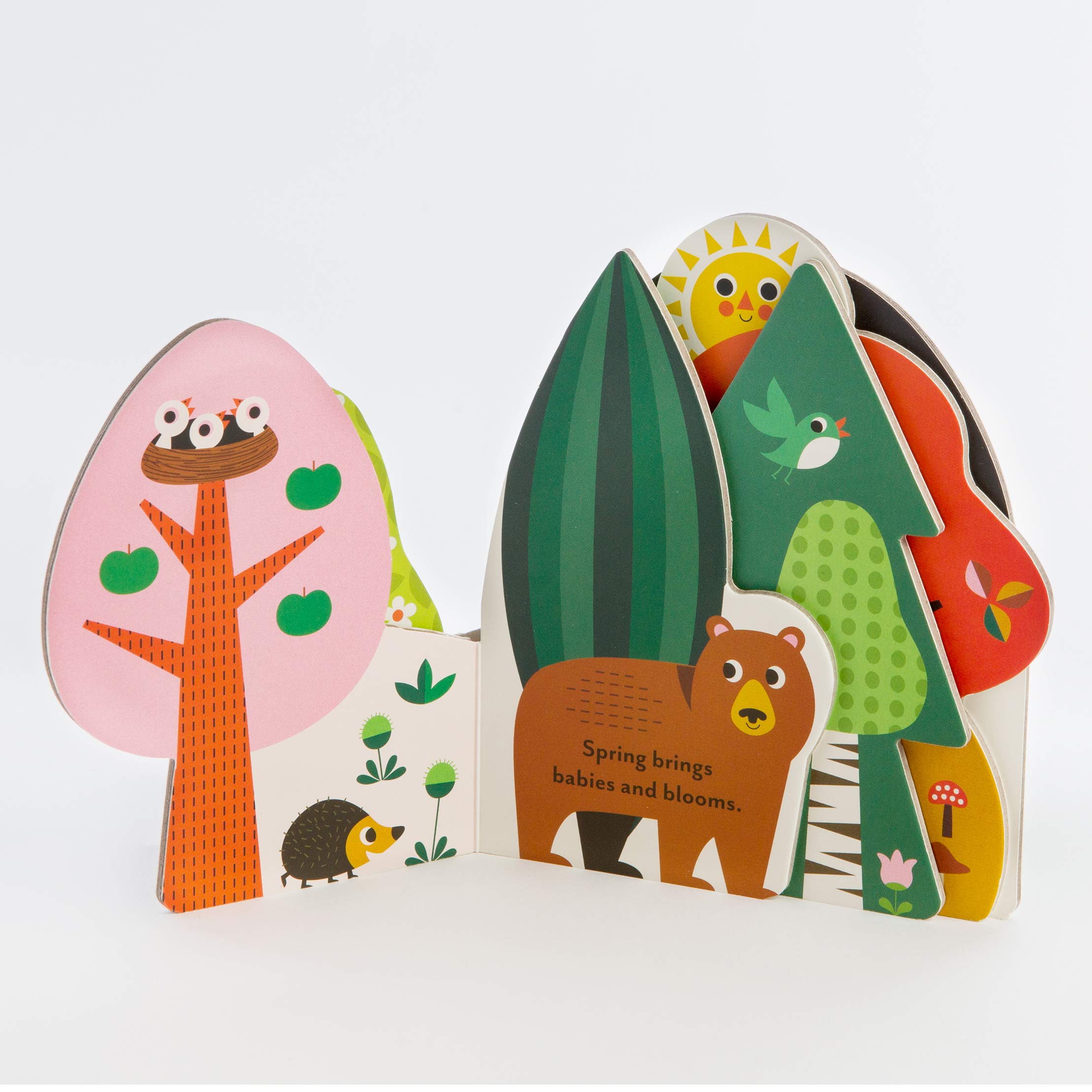 Bookscape Board Books: A Forest's Seasons: (Colorful Children?s Shaped Board Book, Forest Landscape Toddler Book)