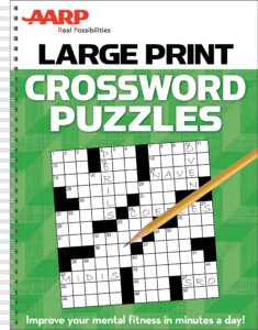 aarp large print crossword puzzles