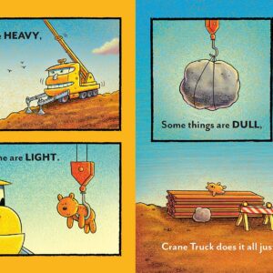 Crane Truck's Opposites: Goodnight, Goodnight, Construction Site