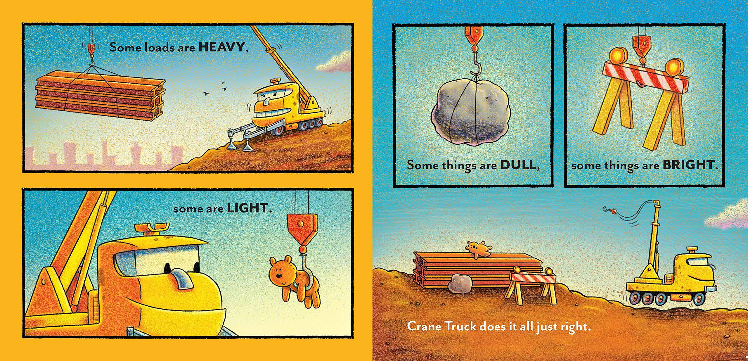 Crane Truck's Opposites: Goodnight, Goodnight, Construction Site