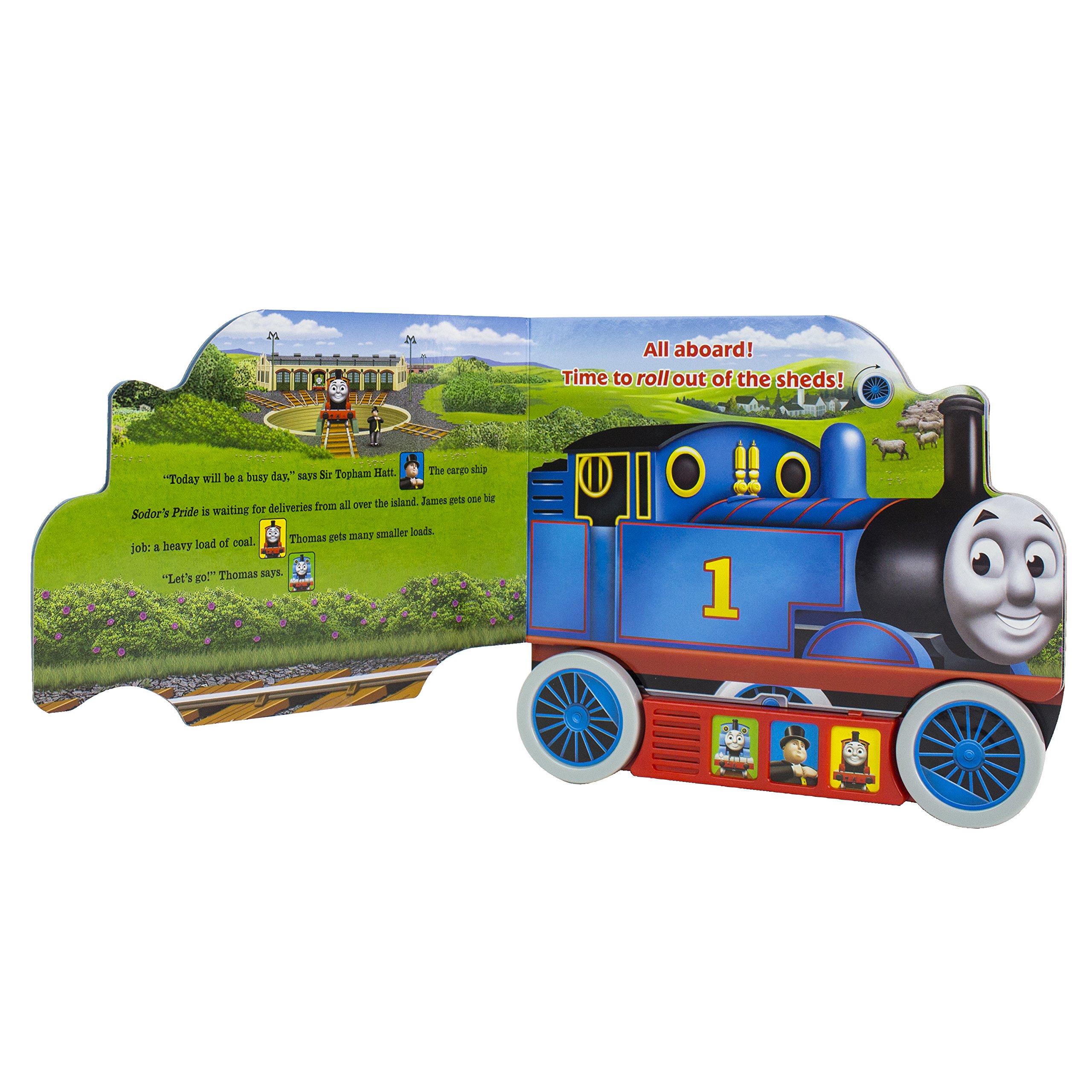 Thomas & Friends - Rolling Wheels Sound Book - PI Kids