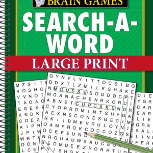 Brain Games - Search-A-Word - Large Print (96 Pages)