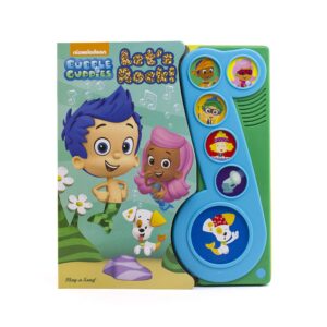 nickelodeon bubble guppies - let's rock! little music note sound book - pi kids