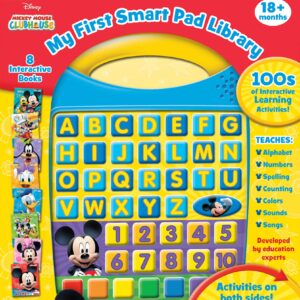 Disney Mickey Mouse Clubhouse - My First Smart Pad Electronic Activity Pad and 8-Book Library - PI Kids