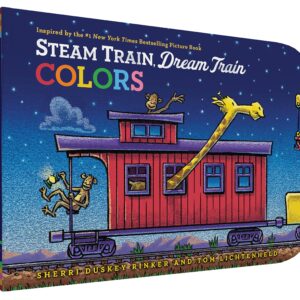 Steam Train, Dream Train Colors (Goodnight, Goodnight, Construc)