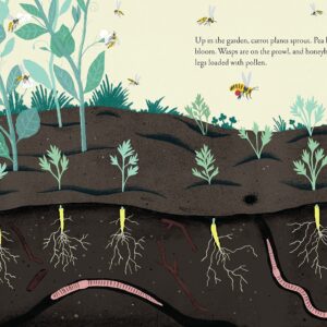 Up in the Garden and Down in the Dirt: (Nature Book for Kids, Gardening and Vegetable Planting, Outdoor Nature Book) (Over and Under)