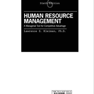 Human Resource Management: A Managerial Tool for Competitive Advantage