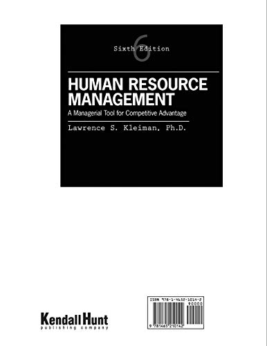 Human Resource Management: A Managerial Tool for Competitive Advantage